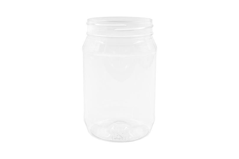 18 oz Clear PET Round Jar 70 mm Deep Skirt – Richards Packaging